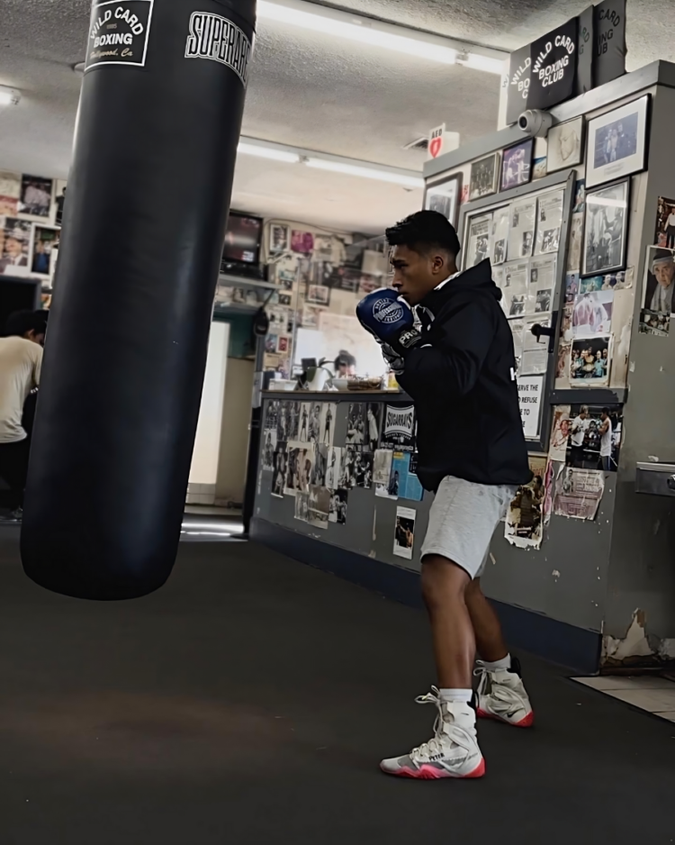 Peter Fuentes Jr. Packs a Punch as He Approaches Pro Boxing Debut